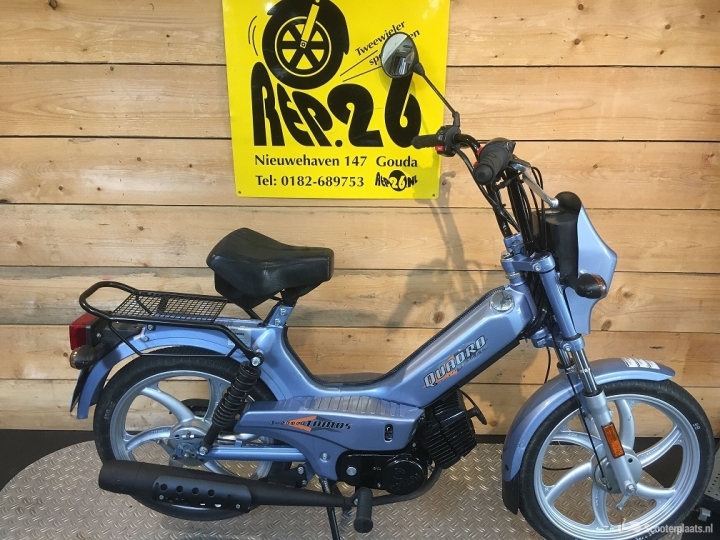 Tomos Quadro blauw
