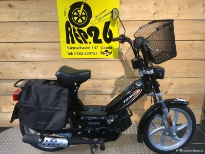 Tomos Luxe 25km, zwart, voor 1095 incl rijklaar